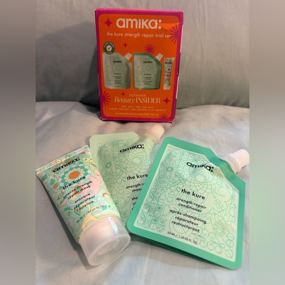 amika | Hair | Amika The Kure Strength Repair Set Orange And Green ...